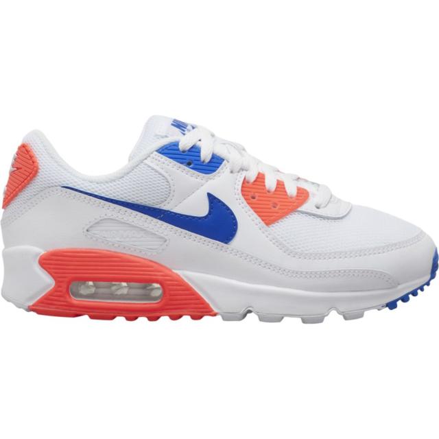 ナイキ レディース エアマックス９０ Nike Air Max 90 - White/Racer Blue/Flash Crimson