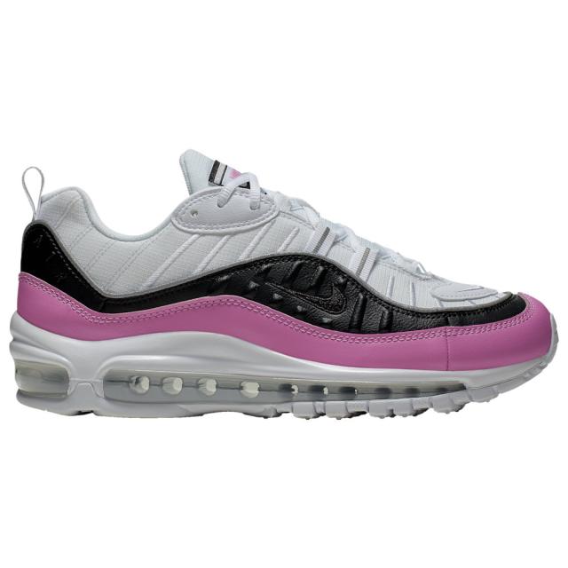 ナイキ レディース/ウーマン スニーカー Nike Air Max 98 カジュアルシューズ White/Black/China Rose