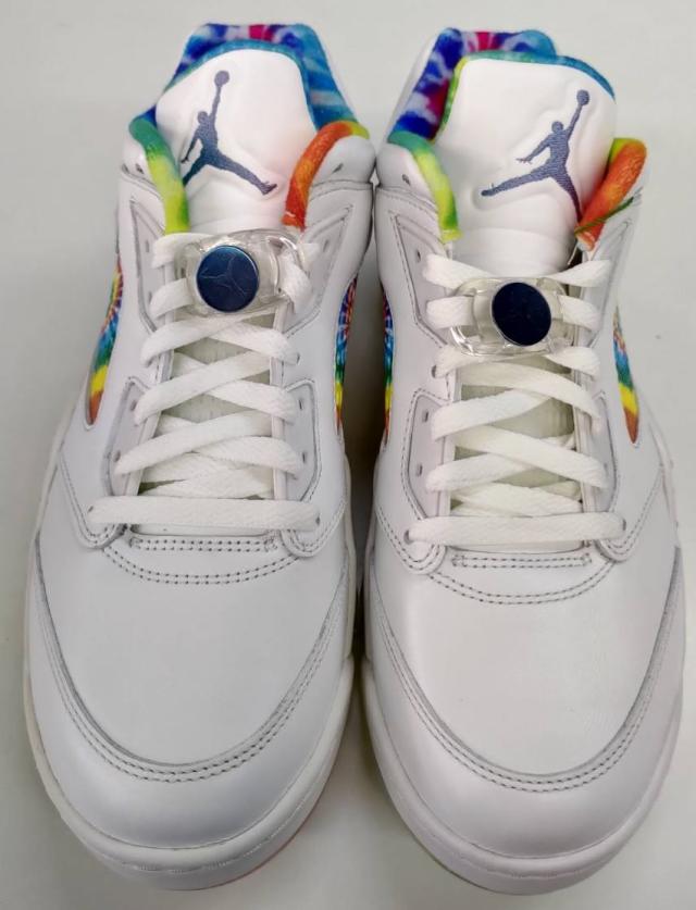 ジョーダン メンズ 25.5cm ゴルフシューズ Jordan 5 Retro Low Golf - Tie Dye