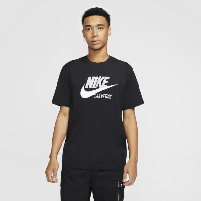 ナイキ メンズ Tシャツ Nike NSW City T-Shirt 半袖 Black/White | Las Vegas
