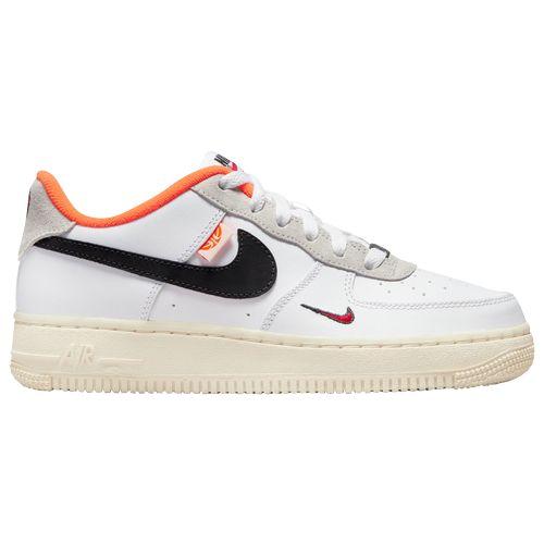 ナイキ キッズ スニーカー Nike Air Force One LV8 FTL GS - White/Black/Coconut Milk