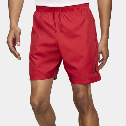 ジョーダン メンズ ショーツ Jordan Jumpman Poolside Short - Gym Red/Black