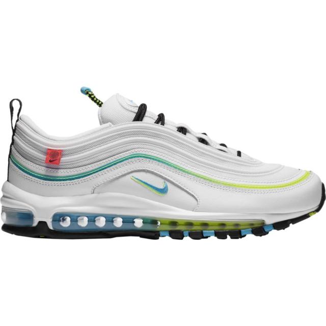 ナイキ メンズ エア マックス９７ Nike Air Max '97 スニーカー White/Blue Fury/Volt