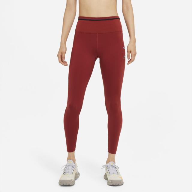 ナイキ レディース タイツ レギンス Nike Epic Luxe Tight - Dk Cayenne/Cerulean/Reflective Silver