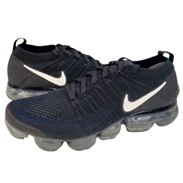 即納 ナイキ メンズ ヴェイパーマックス フライニット ２ ランニングシューズ スニーカー Nike Air Vapormax Flyknit 2 - Black/White-Dark Grey