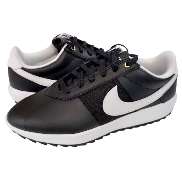 即納 ナイキ レディース ウィメンズ コルテッツ ゴルフシューズ  Nike Cortez Golf - Black/White