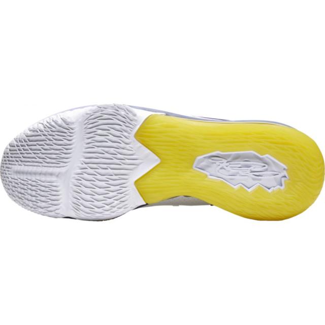 即納 ナイキ メンズ レブロン１７ ロー Nike LeBron 17 Low "Lakers" バッシュ White/Voltage Purple/Dynamic Yellow
