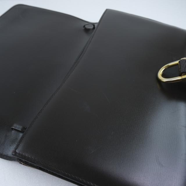 GUCCI グッチ バッグ セカンドバッグ リザード 濃茶 ハンドバッグ ユニセックス 【中古】 GUCCI グッチ バッグ セカンドバッグ リザード 濃茶 ハンドバッグ ユニ