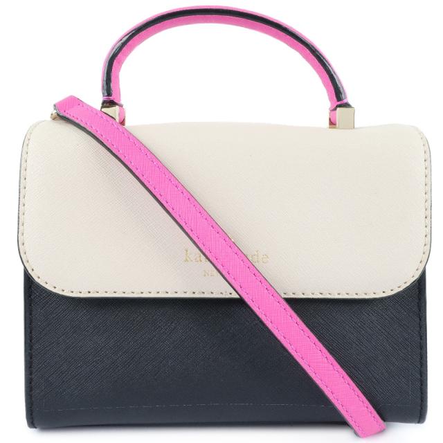 Kate Spade ケイトスペード 2WAYショルダー ミニ PXRU6191 レザー ピンク ハンドバッグ