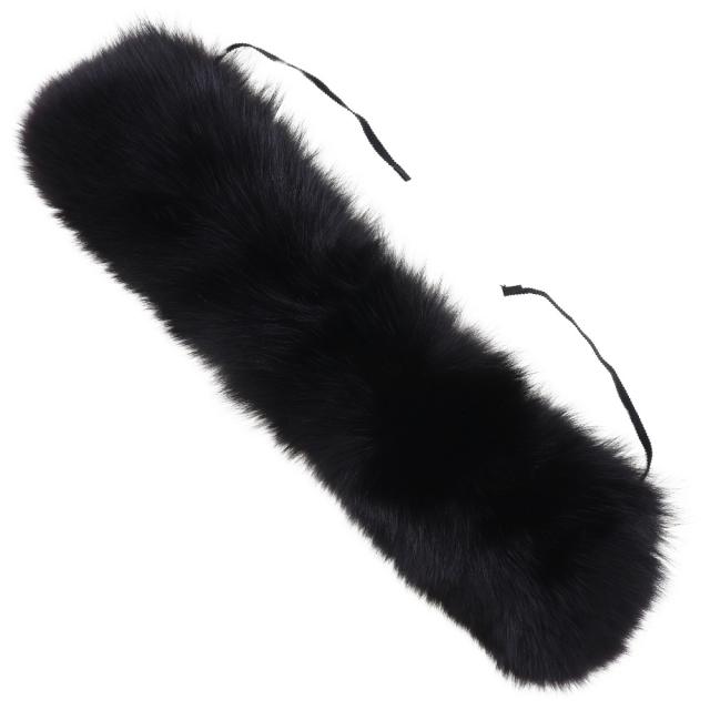 PRADA プラダ ティペット フォックス 黒 その他ファッション雑貨 レディース 【中古】