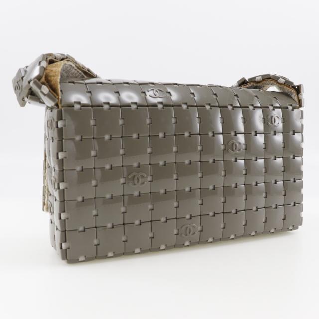CHANEL シャネル パズルショルダー プラスチック ショルダーバッグ