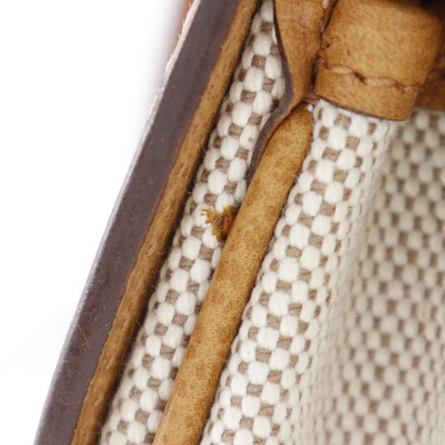 HERMES エルメス サックコロラドMM トワルアッシュ ゴールド 茶