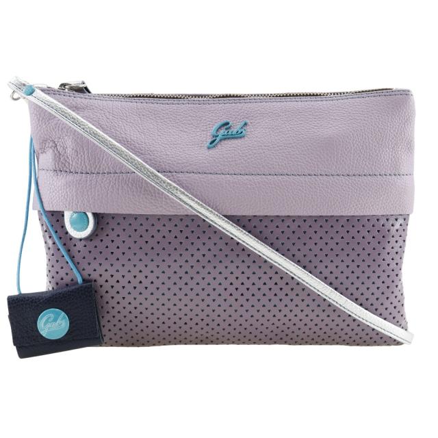 gabs ガブス ビヨンセ 2WAYクラッチ レザー パープル ショルダーバッグ レディース