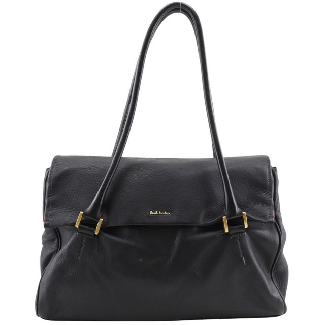 Paul Smith ポール・スミス Nハンティング PWN150 レザー 黒 トートバッグ レディース