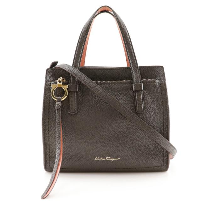 Salvatore Ferragamo サルヴァトーレフェラガモ エイミー 2WAYショルダー EE21-F478 カーフ