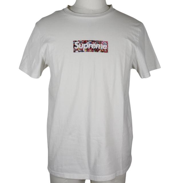 Supreme シュプリーム covid 19 relief box logo tee 2020 村上隆コラボ 村上隆コラボ コットン 白