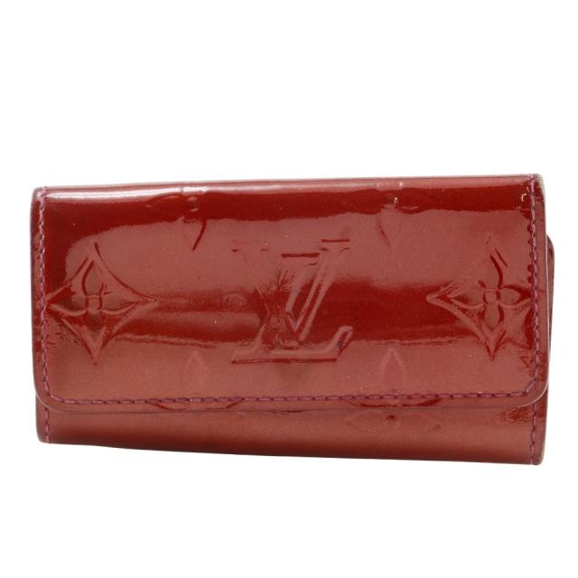 LOUIS VUITTON ルイ・ヴィトン ミュルティクレ4 M91976 モノグラムヴェルニ ポムダムール 赤