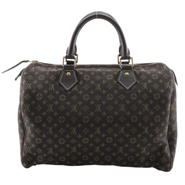 LOUIS VUITTON ルイ・ヴィトン スピーディ30 ミニボストン M95224 モノグラムミニラン エベヌ 茶
