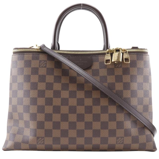 LOUIS VUITTON ルイ・ヴィトン ブロンプトン 2WAYショルダー N41582 ダミエキャンバス 茶
