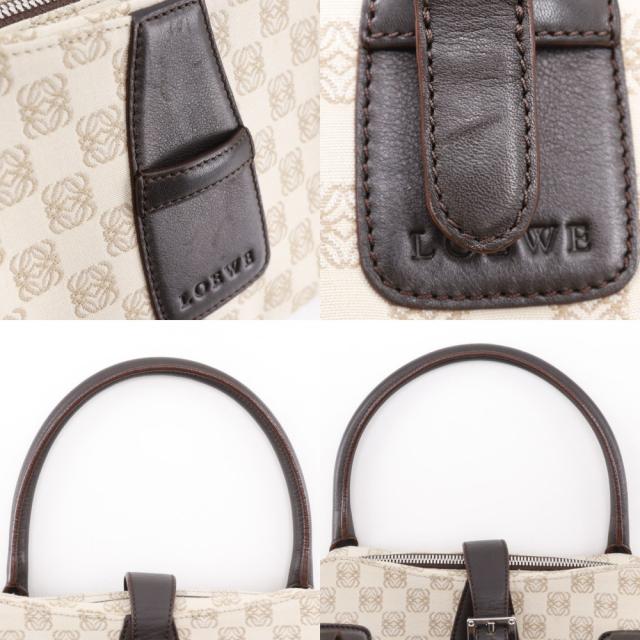 LOEWE ロエベ センダ アナグラム アナグラム キャンバス ベージュ