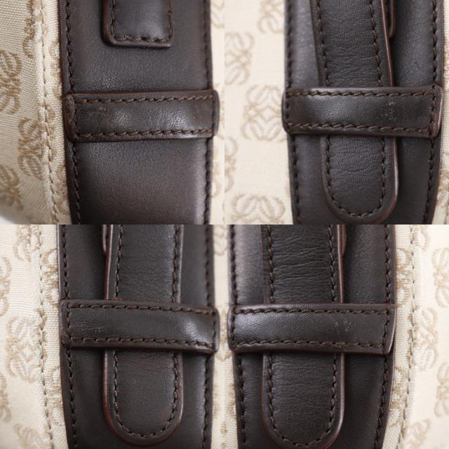 LOEWE ロエベ センダ アナグラム アナグラム キャンバス ベージュ