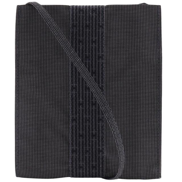 HERMES エルメス ミニポシェット エールライン ナイロンキャンバス グレー
