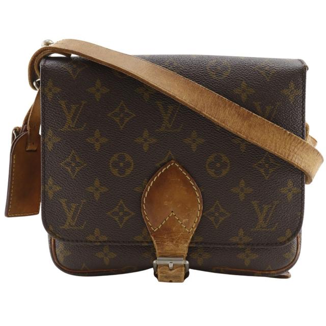 LOUIS VUITTON ルイ・ヴィトン カルトシエール22 ヴィンテージ M51253 モノグラムキャンバス 茶