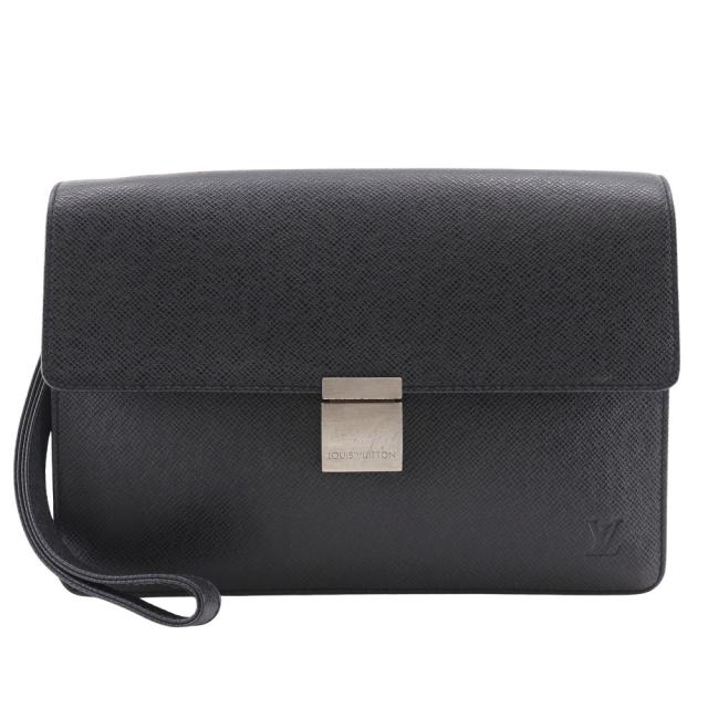 LOUIS VUITTON ルイ・ヴィトン セレンガ M30782 タイガ アルドワーズ 黒 セカンドバッグ