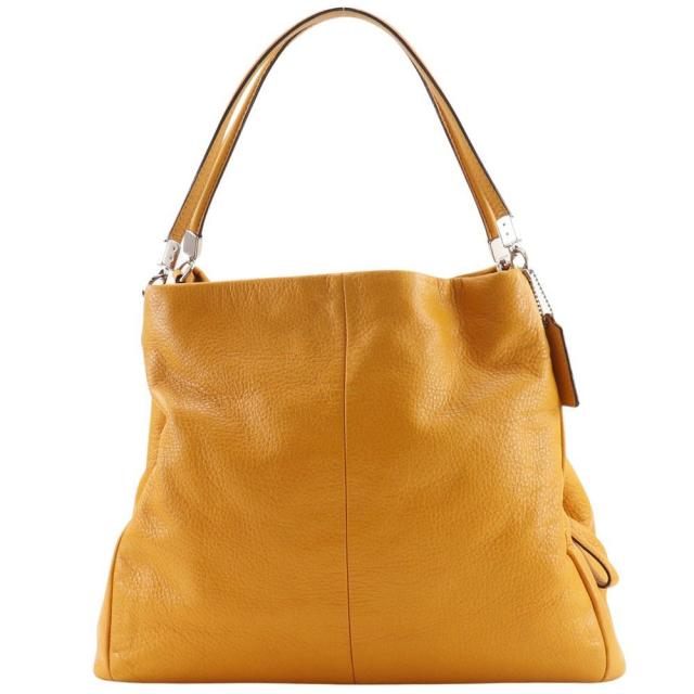 COACH コーチ マディソン フィービー 25635 レザー オレンジ トートバッグ レディース