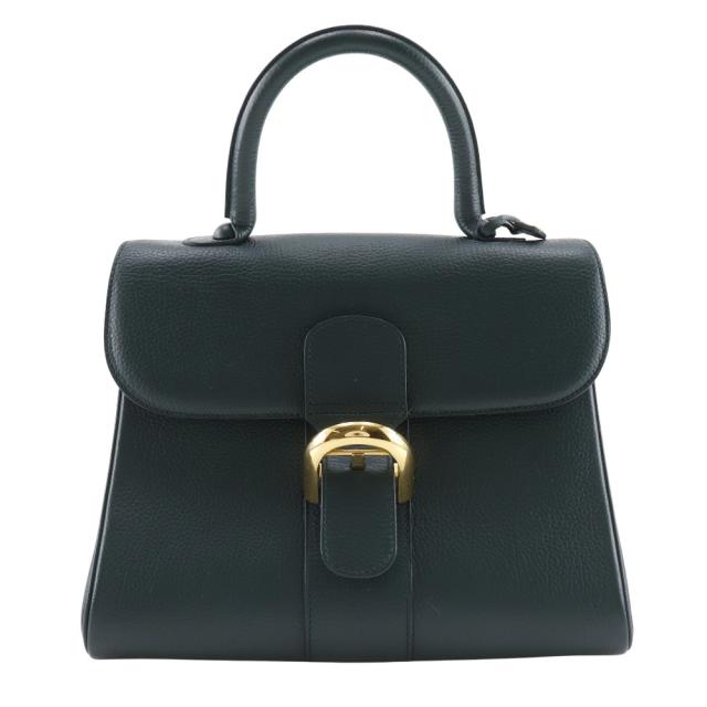 DELVAUX デルヴォー ブリヨンMM レザー ショルダーバッグ レディース 【中古】
