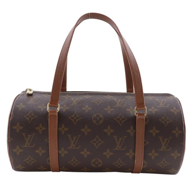 LOUIS VUITTON ルイ・ヴィトン パピヨン30 M51365 モノグラムキャンバス 茶 ハンドバッグ