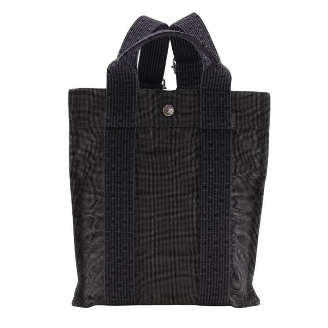 HERMES エルメス サック・アドPM エールライン ナイロンキャンバス グレー