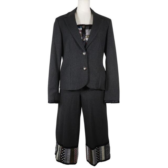 OLLEBOREBLA オレボレブラ ジャケット＆パンツ ポリエステル グレー セットアップ