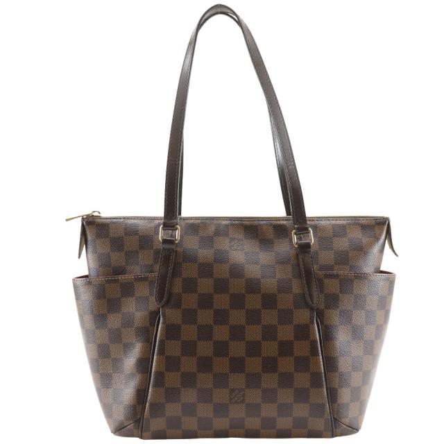 LOUIS VUITTON ルイ・ヴィトン トータリーPM N41282 ダミエキャンバス 茶 トートバッグ