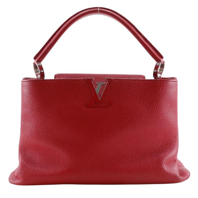 LOUIS VUITTON ルイ・ヴィトン カプシーヌＭＭ パルナセア M94412 赤 ハンドバッグ