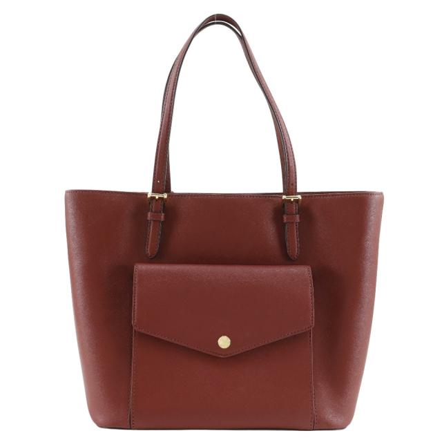 Michael Kors マイケルコース 35S6GTTT3L レザー 赤 トートバッグ レディース 【中古】