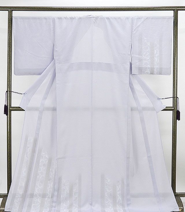 夏物 訪問着 新品仕立済 正絹 夏物 雪輪匹田模様 絽訪問着 新品 仕立て