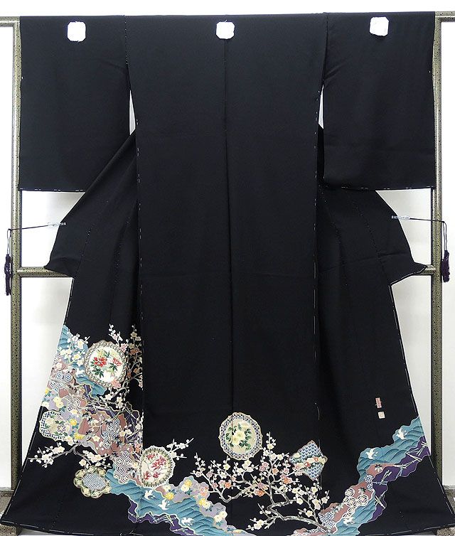 留袖 新品仕立付き 正絹 加賀友禅 奥原一就作 留袖 新品  未仕立  フルオーダー  誂え仕立て