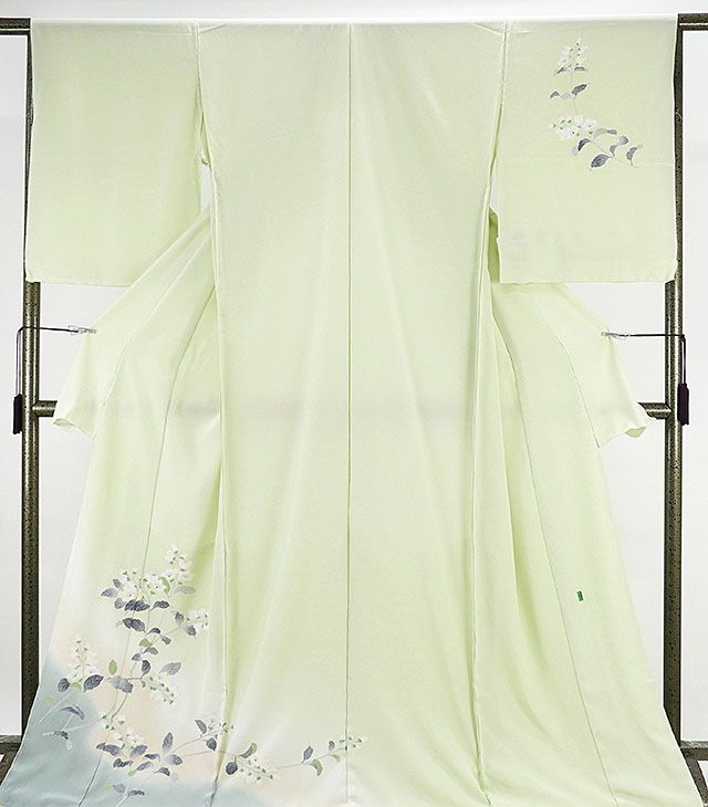 訪問着 新品仕立付き 正絹 加賀友禅 泉広治作 訪問着 新品  未仕立  フルオーダー  誂え仕立て  着物