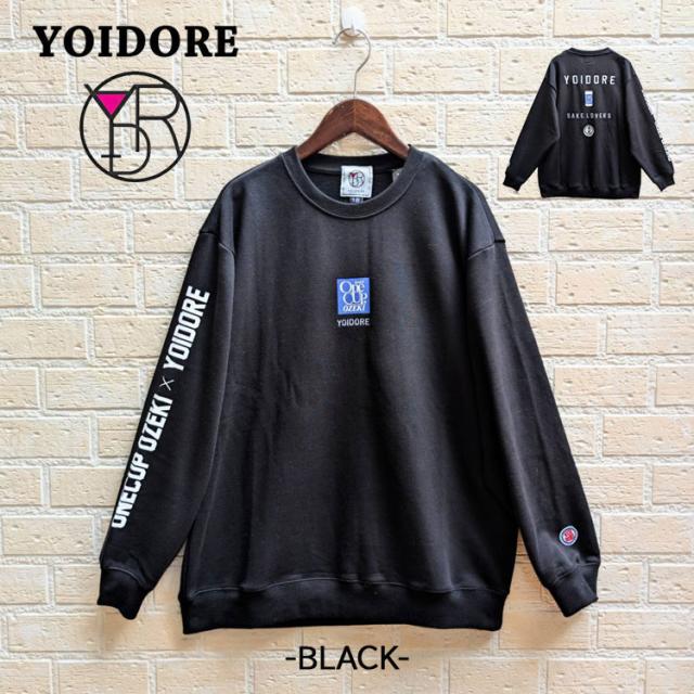 YOIDORE One CUP OZEKI 大関 コラボ クルーネック スウェット カップ酒
