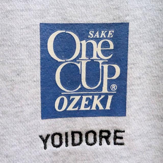 YOIDORE One CUP OZEKI 大関 コラボ クルーネック スウェット カップ酒