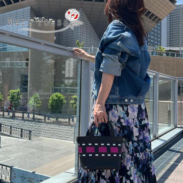 mari possa マリーポッサ PEONY ピオニー 日本製 天然皮革 レザー 2WAY