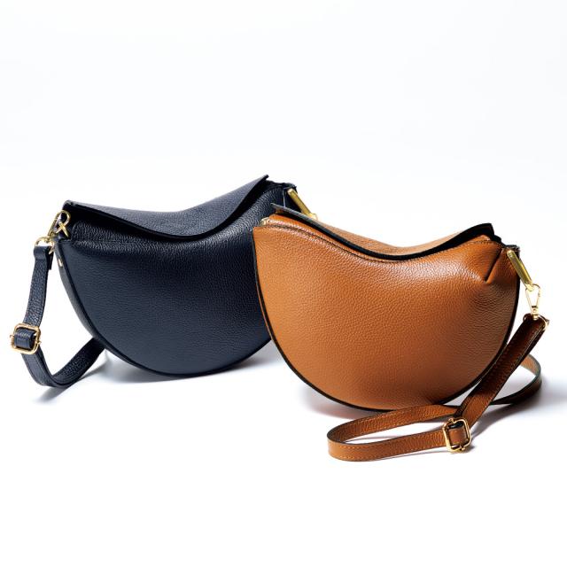 M Rose/エンメローズ レザーショルダーバッグ（イタリア製） バッグ レザーバッグ 革バッグ 383604