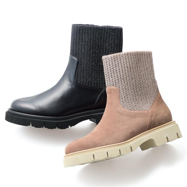 Luca Grossi/ルカグロッシ ゴアコンビ ショートブーツ（イタリア製） ブーツ ロングブーツ ミドルブーツ 110407