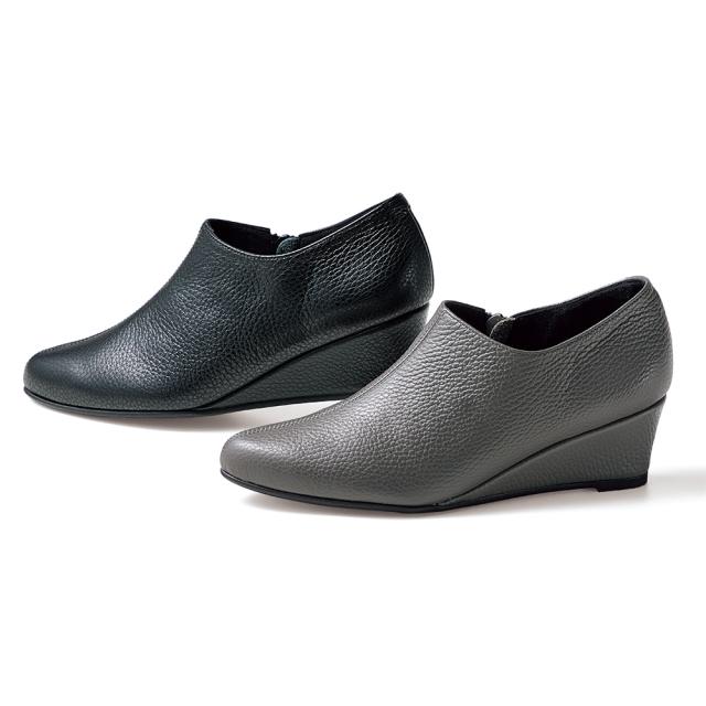 イタリアンレザー ウェッジヒール ブーティ スニーカー コンフォートシューズ コンフォートパンプス シューズ 112202