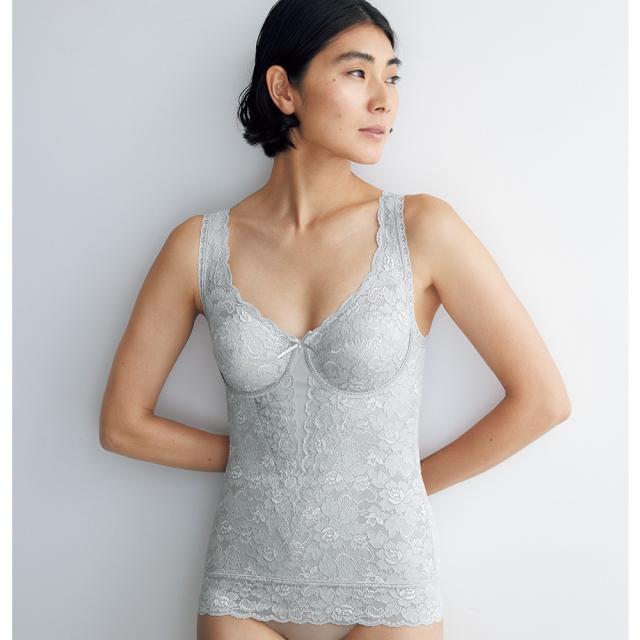 TAMURA シルキーボディシェイプ多機能 ボディスーツ YTN04 グレージュ