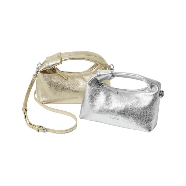 BARCOS/バルコス メタリックレザー 2WAY バッグ バッグ レザーバッグ 革バッグ 103202