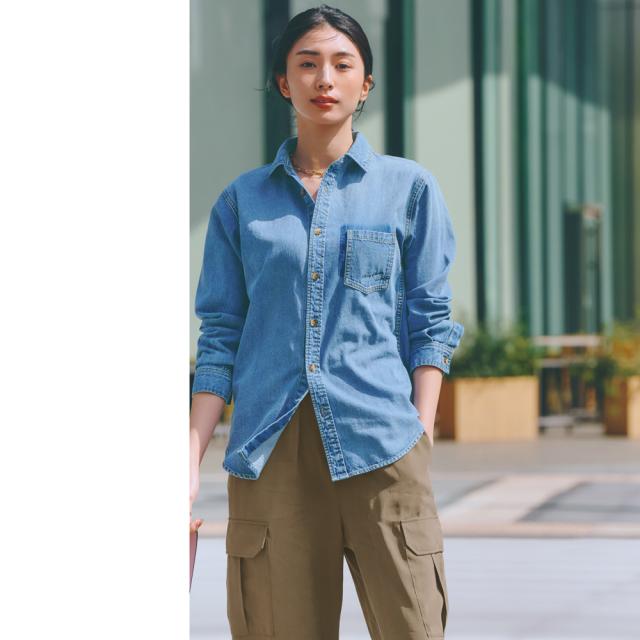 レーヨン混 とろみ カーゴパンツ パンツ イージーパンツ 102903