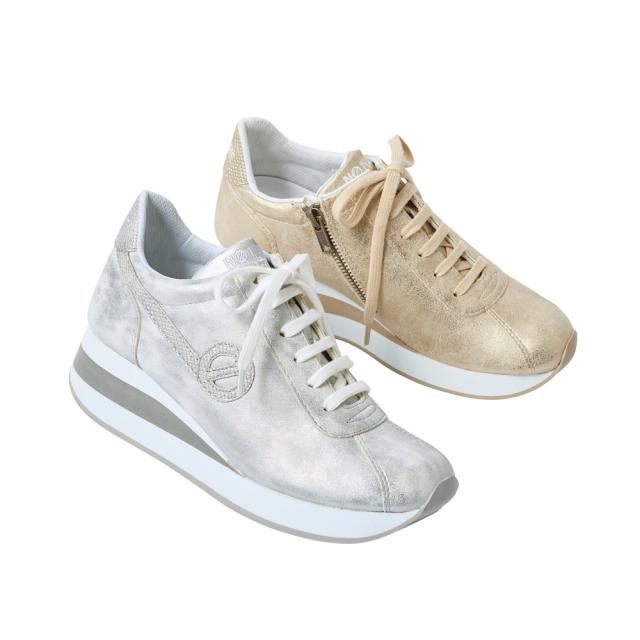 NO NAME/ノーネーム メタリック スニーカー スニーカー コンフォートシューズ ヒールスニーカー 103203