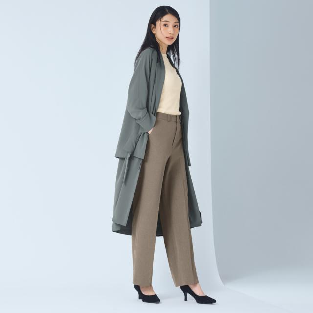 レイヤードデザイン とろみ 2点セット ジャケット ベスト ジレ 103301